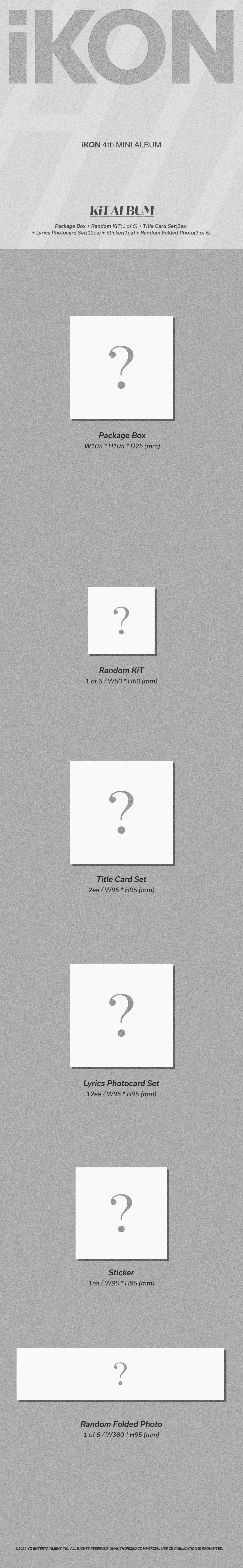 iKON - 4th MINI ALBUM [FLASHBACK] (KiT)
